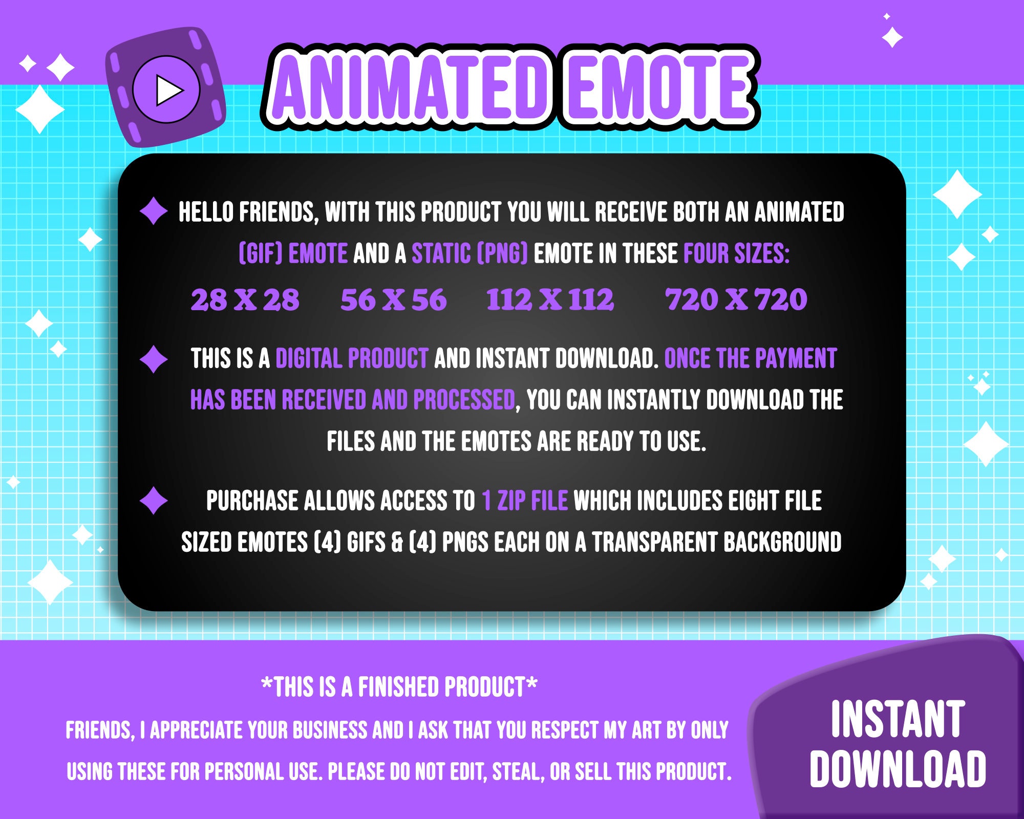 3D Animated Emote BAN HAMMER / Static & Animated Emote / Streamtastic ...