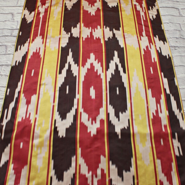 Red Ikat Fabric - Etsy