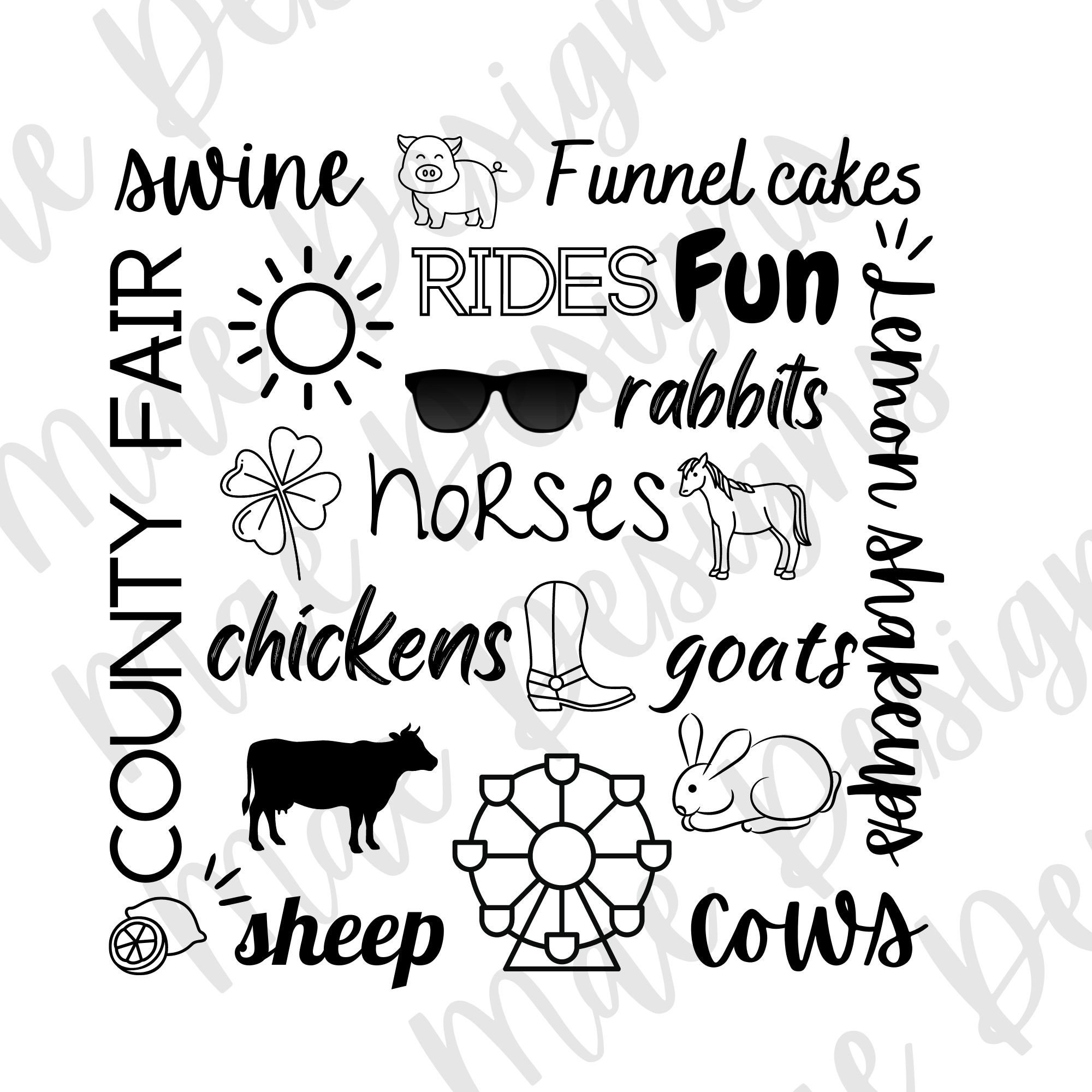 4-H Fair Svg, Png, Jpg Digital File - Etsy