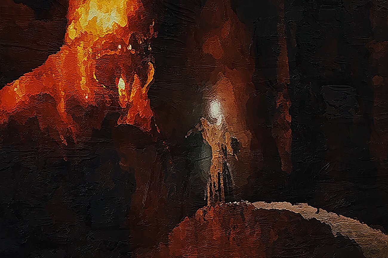 Gandalf Balrog Falling