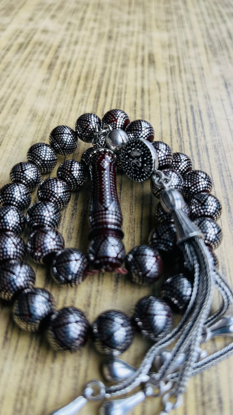 Collectible Kuka Tasbih Silver Design Coca Tree Rosary Kuka - Etsy