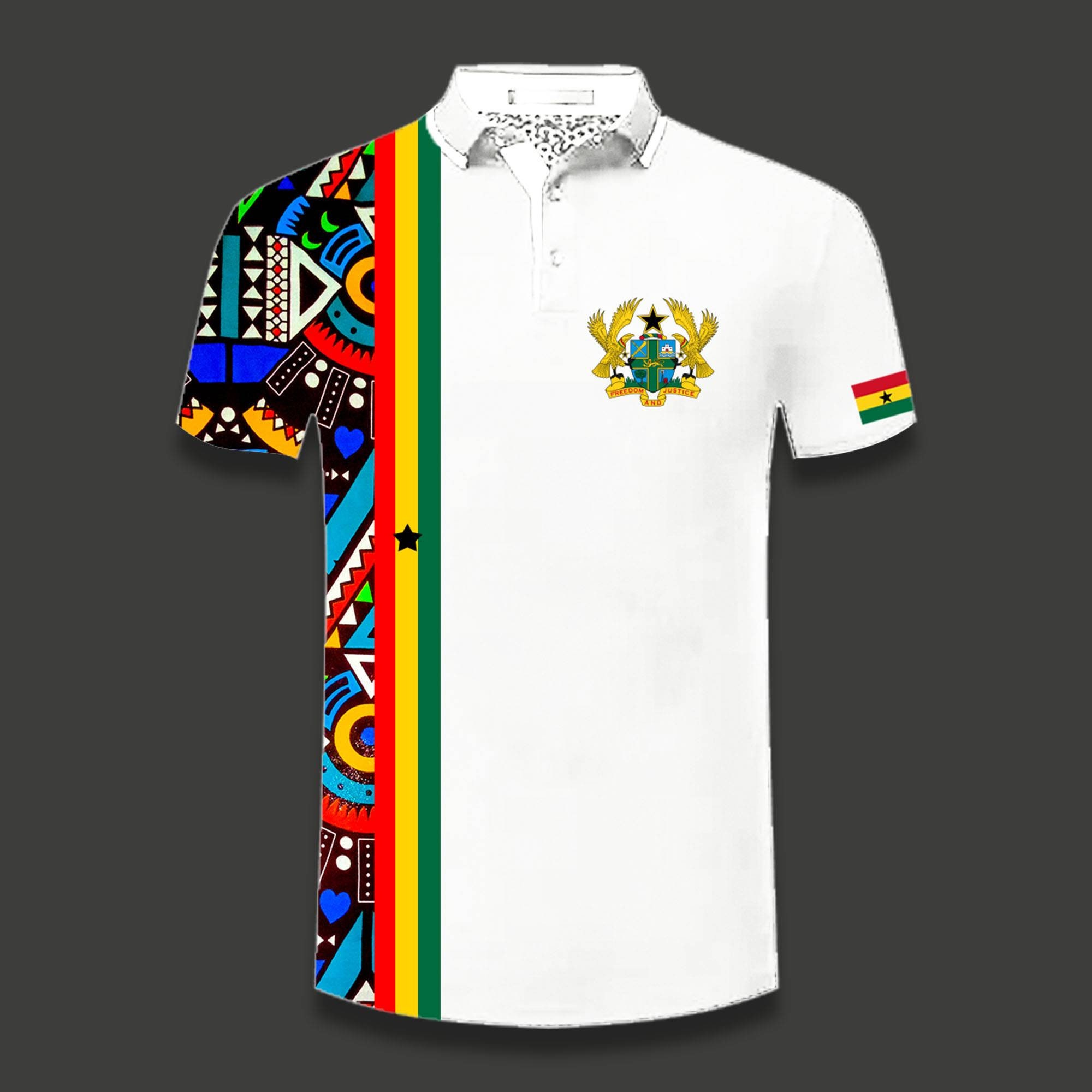 Ghana Polo Shirt - Etsy