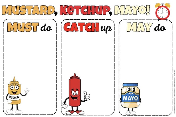 Mustard Must Do Clipart