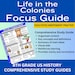 Life in the Colonies, Social Studies, Comprehensive, Study Guide ...