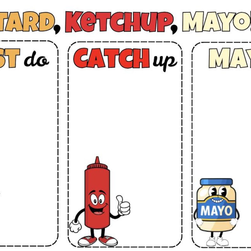Ketchup Mustard - Etsy