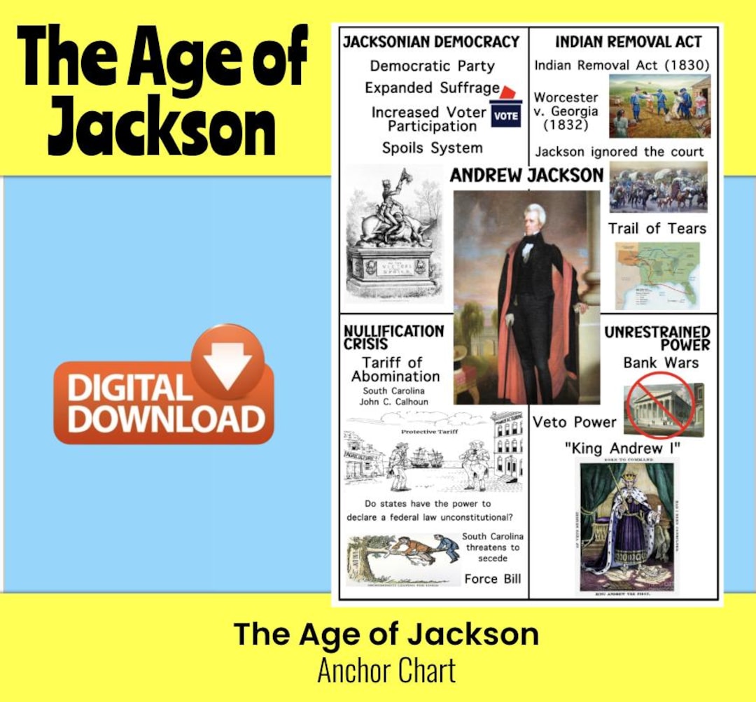 Andrew Jackson, Presidents, Early Republic, U.S. History, American ...