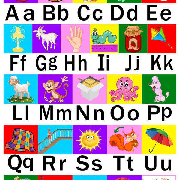 Phonics Poster - Etsy
