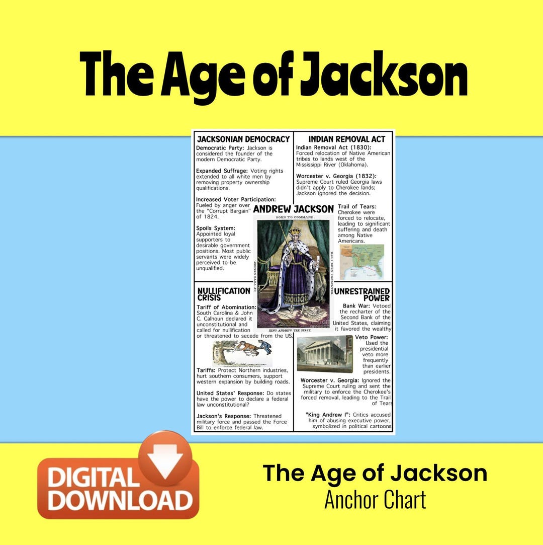 Andrew Jackson, Presidents, Early Republic, U.S. History, American ...