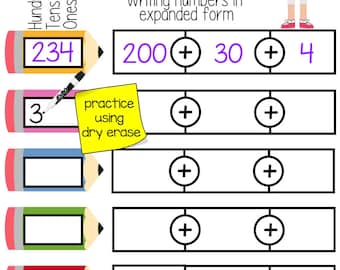 Laminated Anchor Charts - Etsy