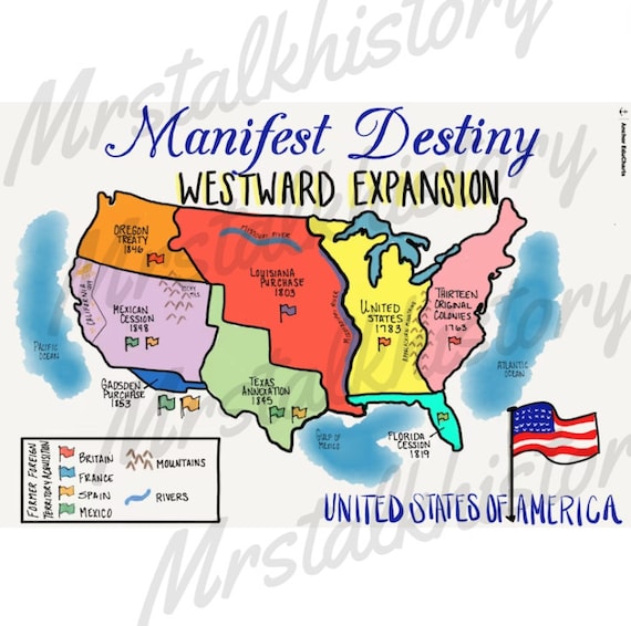 Westward Expansion Timeline For Kids
