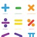 Math Symbols, Preschool, Divide, Multiply, Subtract, Elementary, Math ...