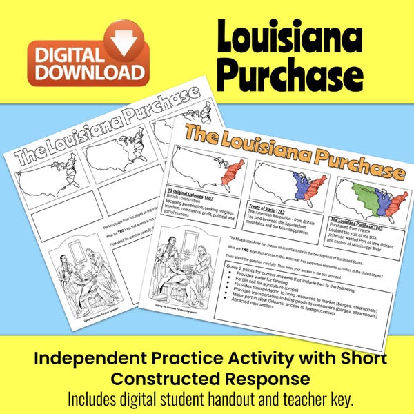 Louisiana Purchase - Etsy