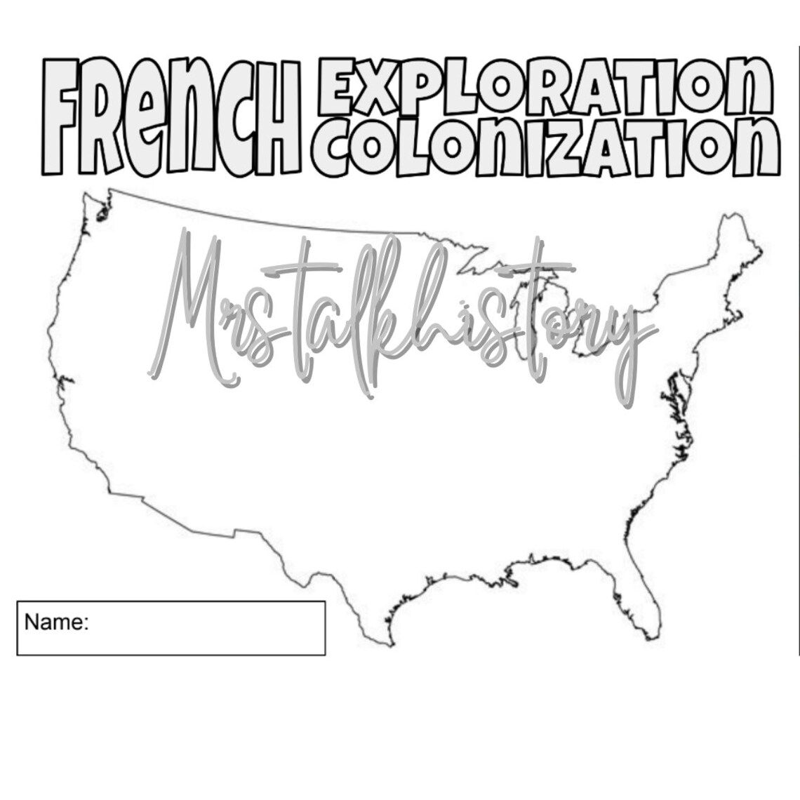 French Exploration, Physical Features, United States, Geography, Social ...