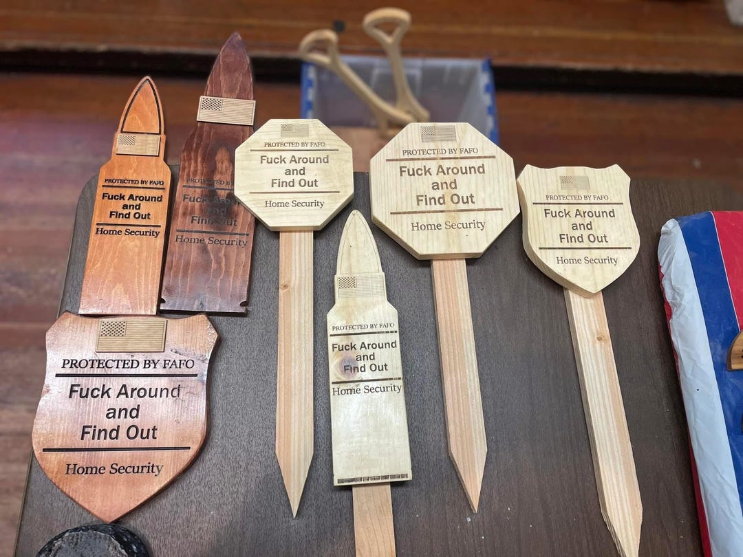 FAFO Sign Package *DIGITAL* - Etsy