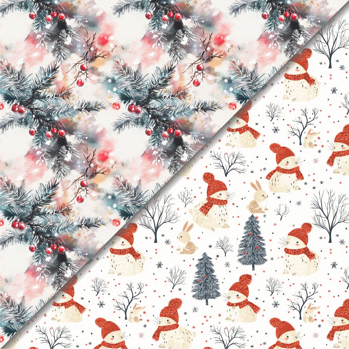 Christmas Digital Paper Pack, Winter Holiday Patterns, Festive ...
