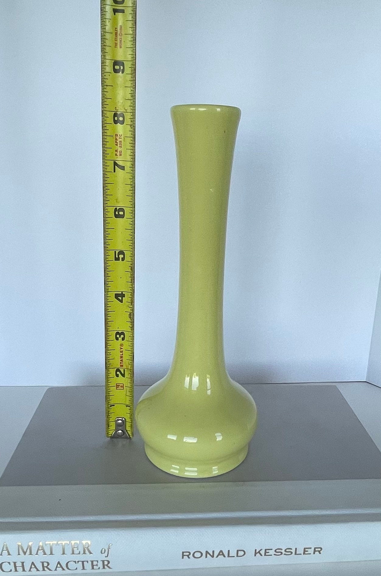 Vintage Hall China Pottery Yellow Bud Vase 641 Collectible - Etsy