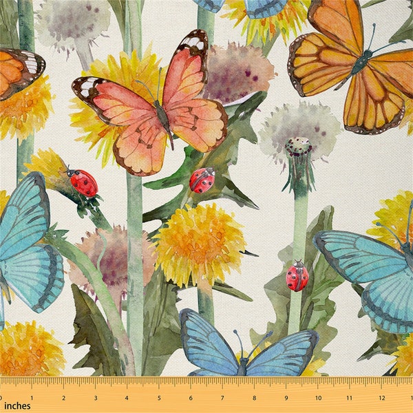 Butterfly Fabric - Etsy