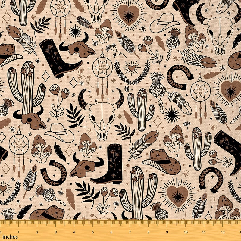 Western Fabric - Etsy