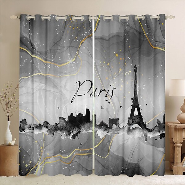 Paris Curtains - Etsy
