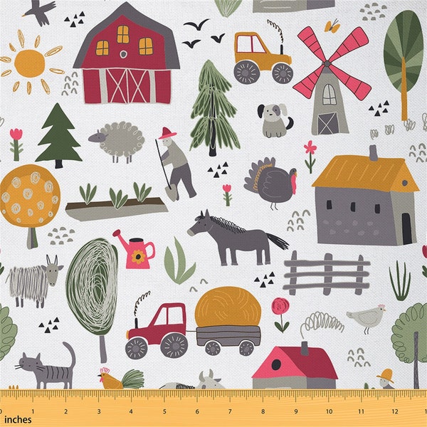 Rustic Cabin Upholstery Fabric - Etsy