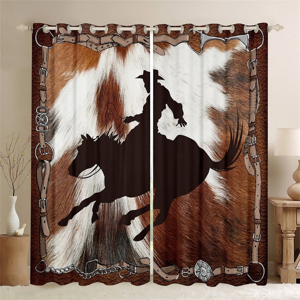 Western Curtains - Etsy
