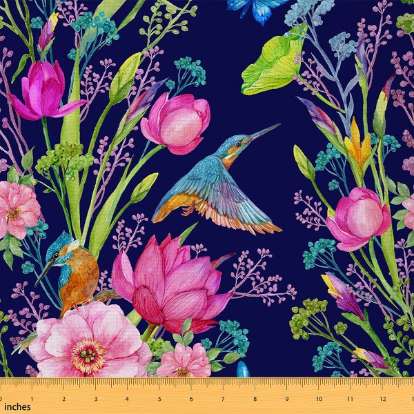 Nature Fabric Prints - Etsy