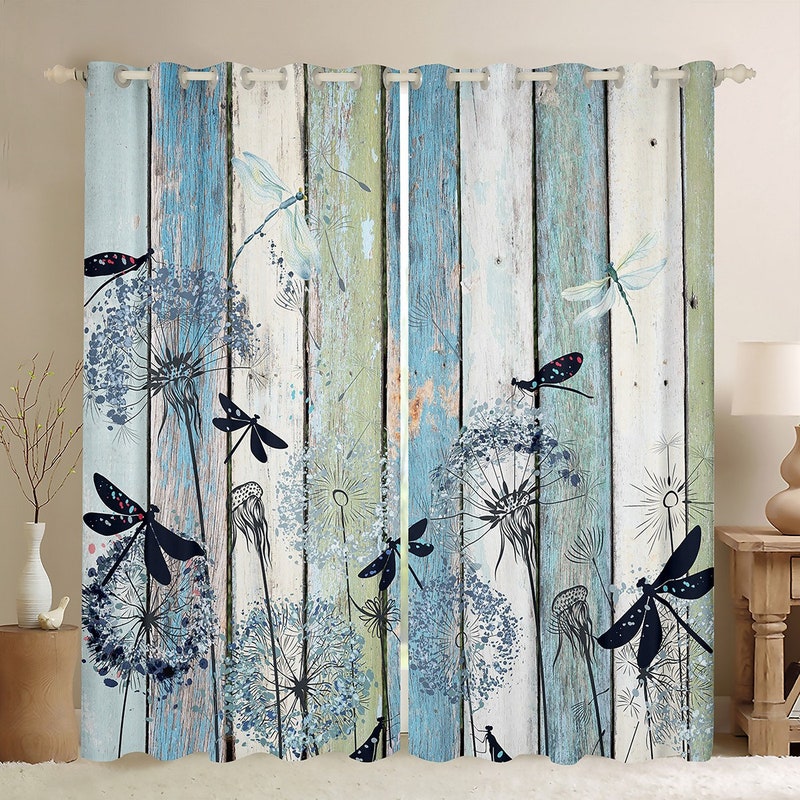 Dandelion Curtain - Etsy