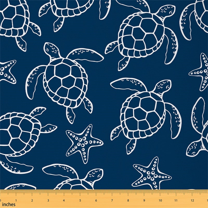 Sea Turtles Fabric - Etsy