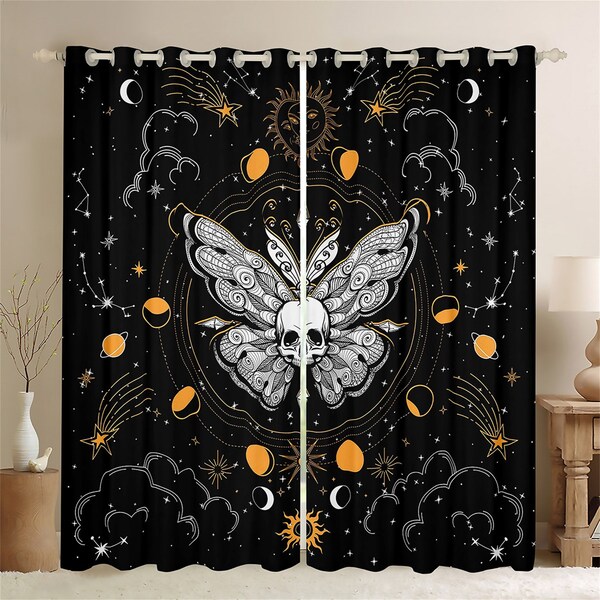 Gothic Curtains - Etsy
