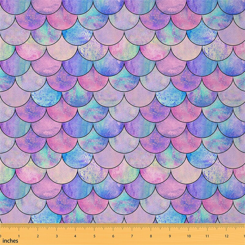 Fish Scale Fabric - Etsy