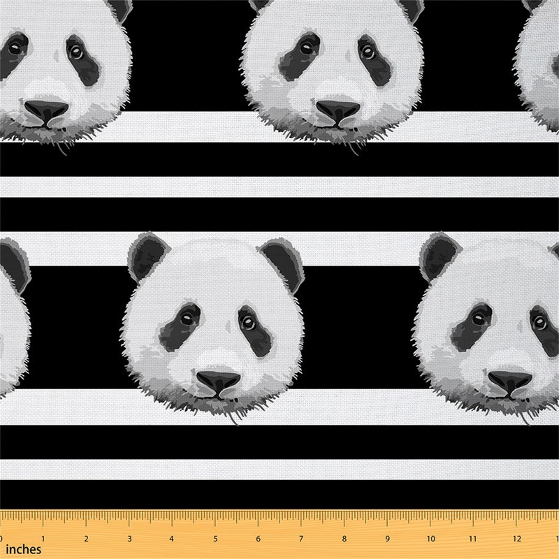 Panda Fabric - Etsy UK