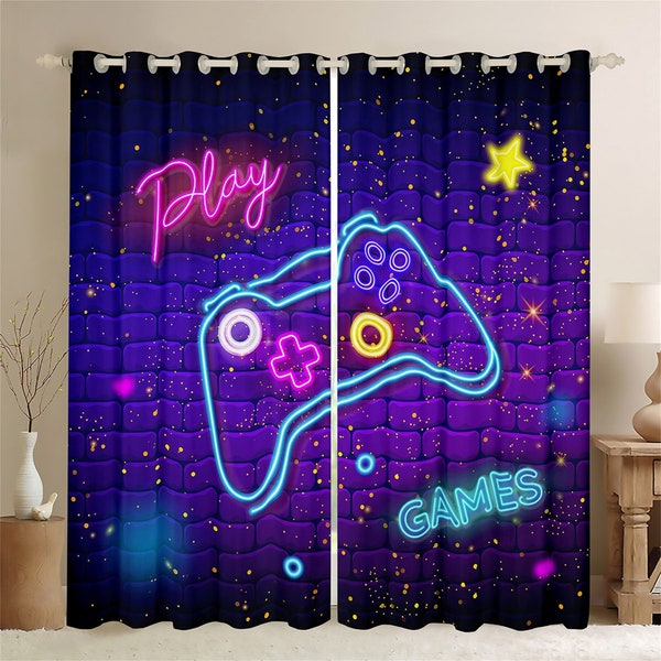 Gamer Curtains - Etsy