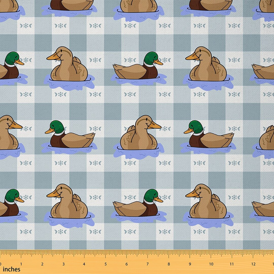 Mandarin Ente Polyester Stoff Schüttgut Cartoon See Tier - Etsy.de