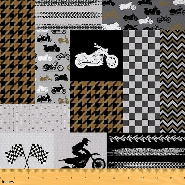 Motorcycle Fabric - Etsy