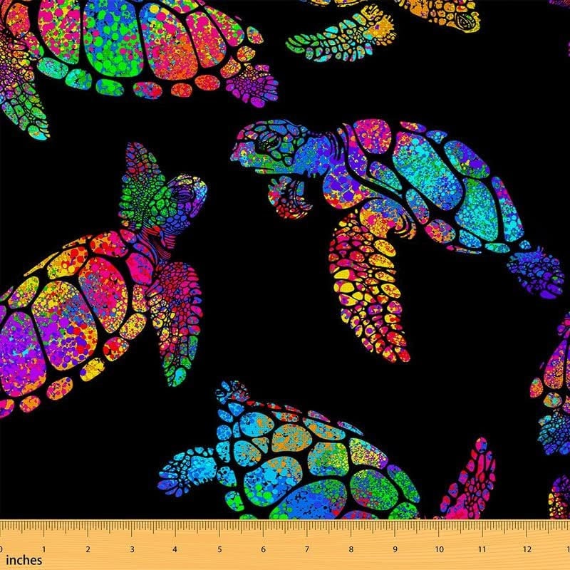 Turtle Fabric - Etsy