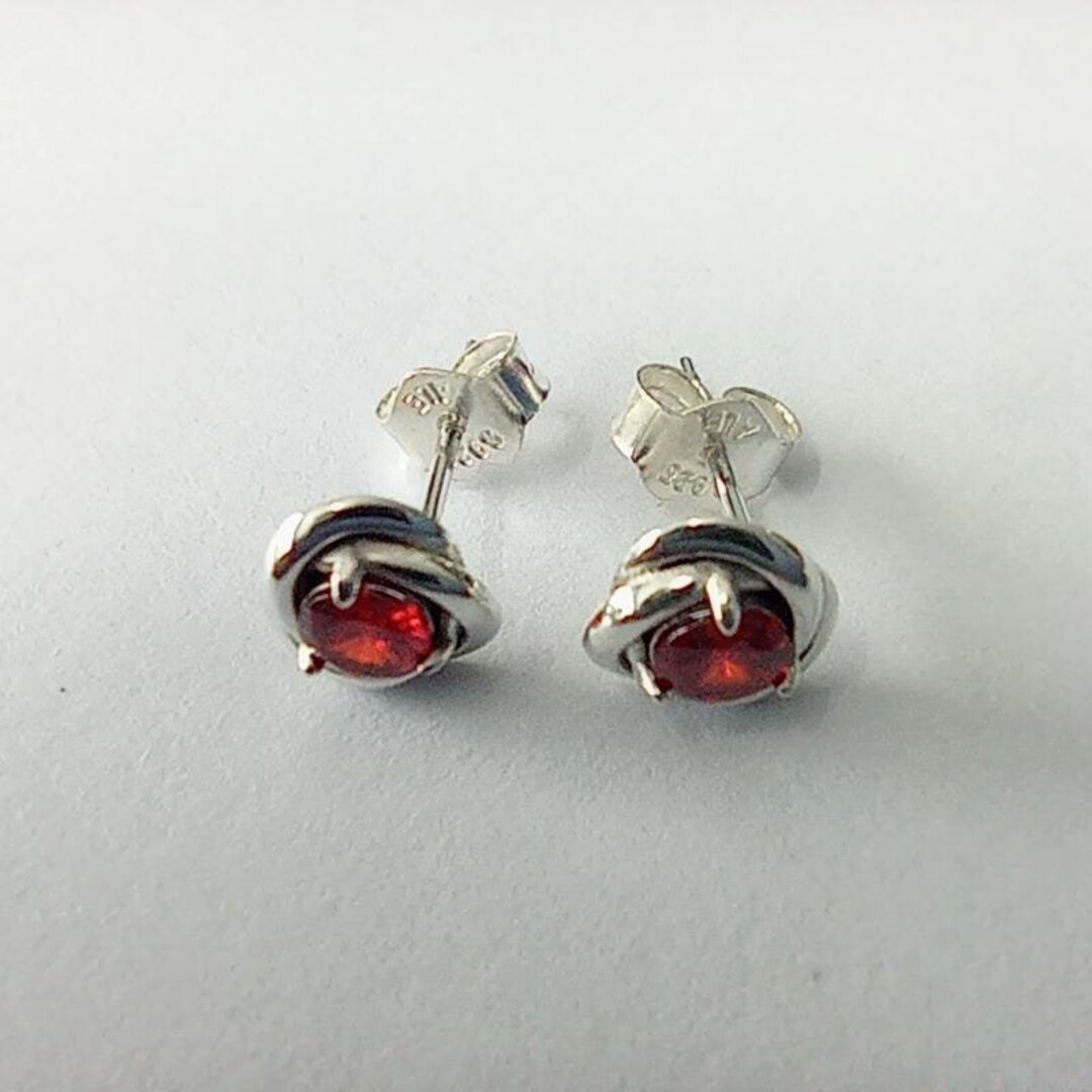 Pandora July Birthstone Eternity Circle Stud Earrings Ale S925 - Etsy