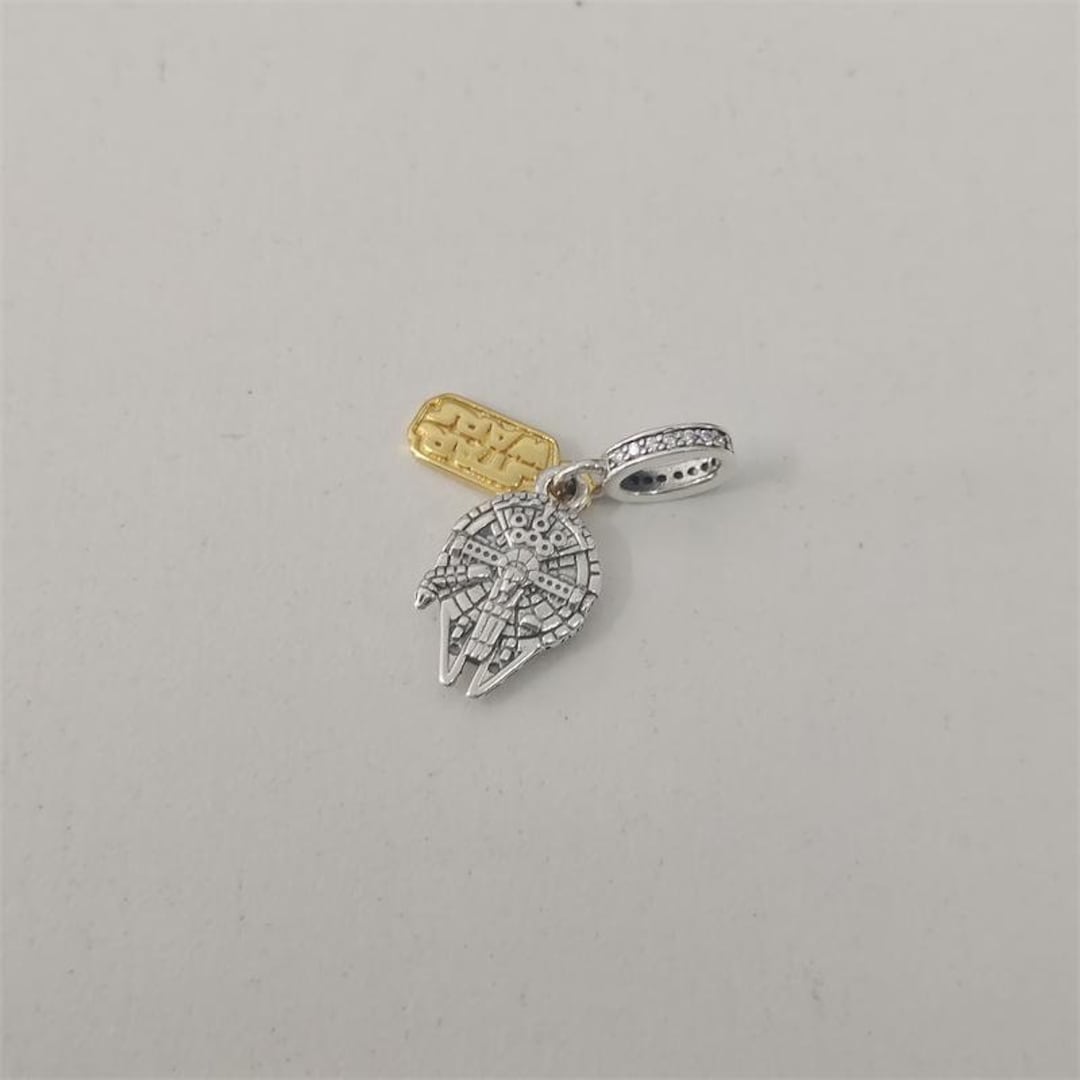 Pandora Millennium Falcon Charm Sterling Silver - Etsy