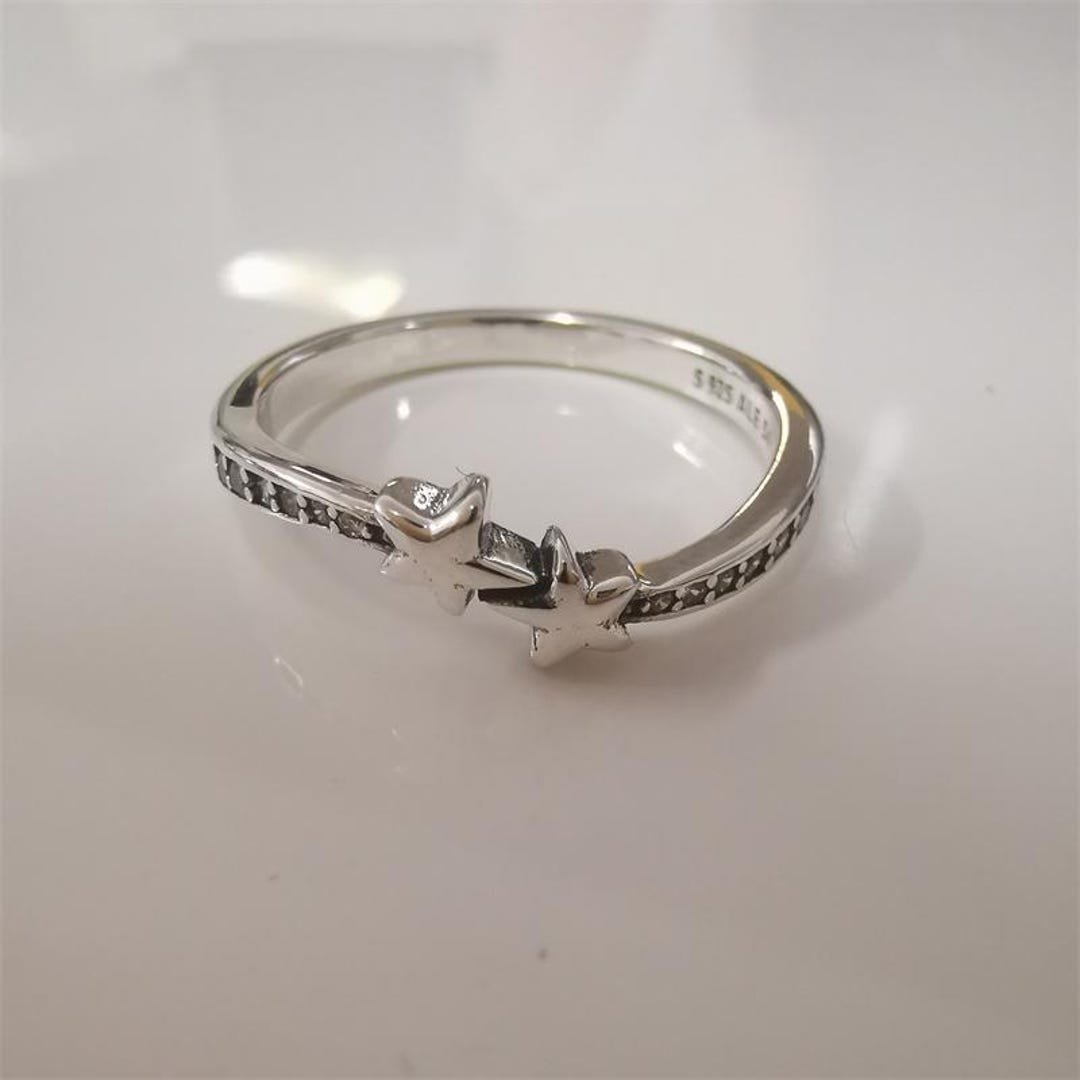 Pandora Shooting Stars Sparkling Ring - Etsy