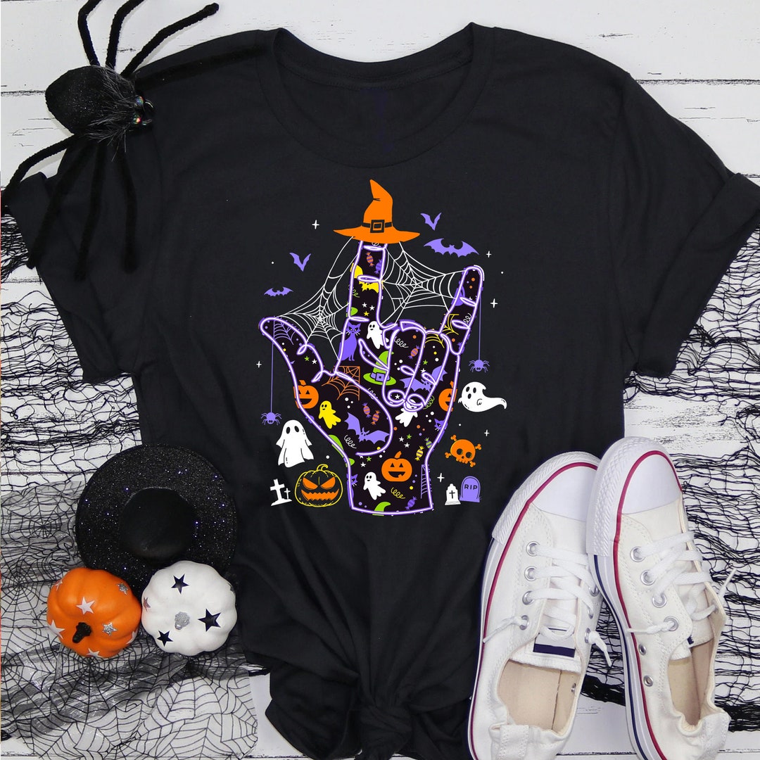 Boo Sign Language Shirt Funny Boo Hand Sign Language T-shirt - Etsy