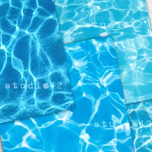 Pool Water Digital Printable Paper, Pool Water Digital Background ...