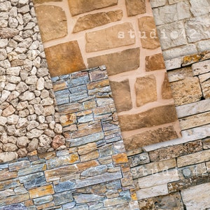 Stones Background Digital Papers, Stone Wall Texture Paper, Stones ...