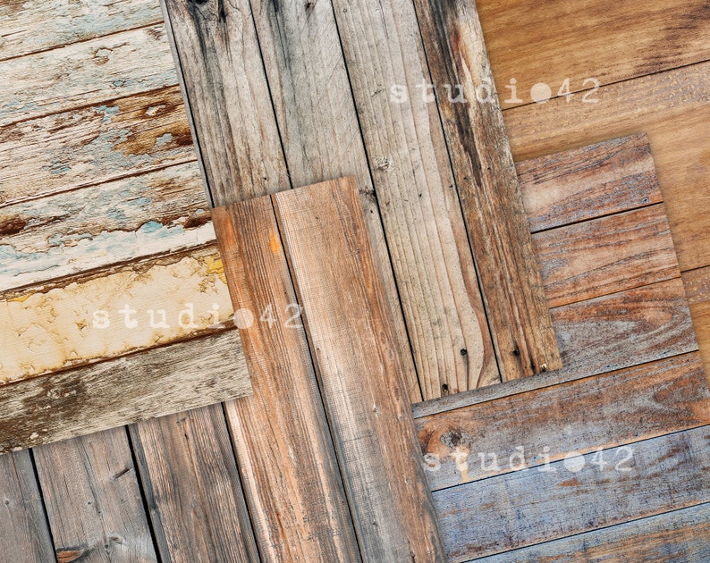 Rustic Wood Digital Paper Rustic Wood Texture Distressed - Etsy