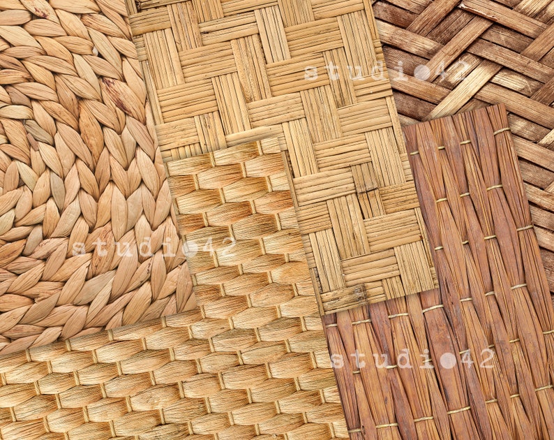 Basketry Printable Paper Wicker Digital Background Weave - Etsy