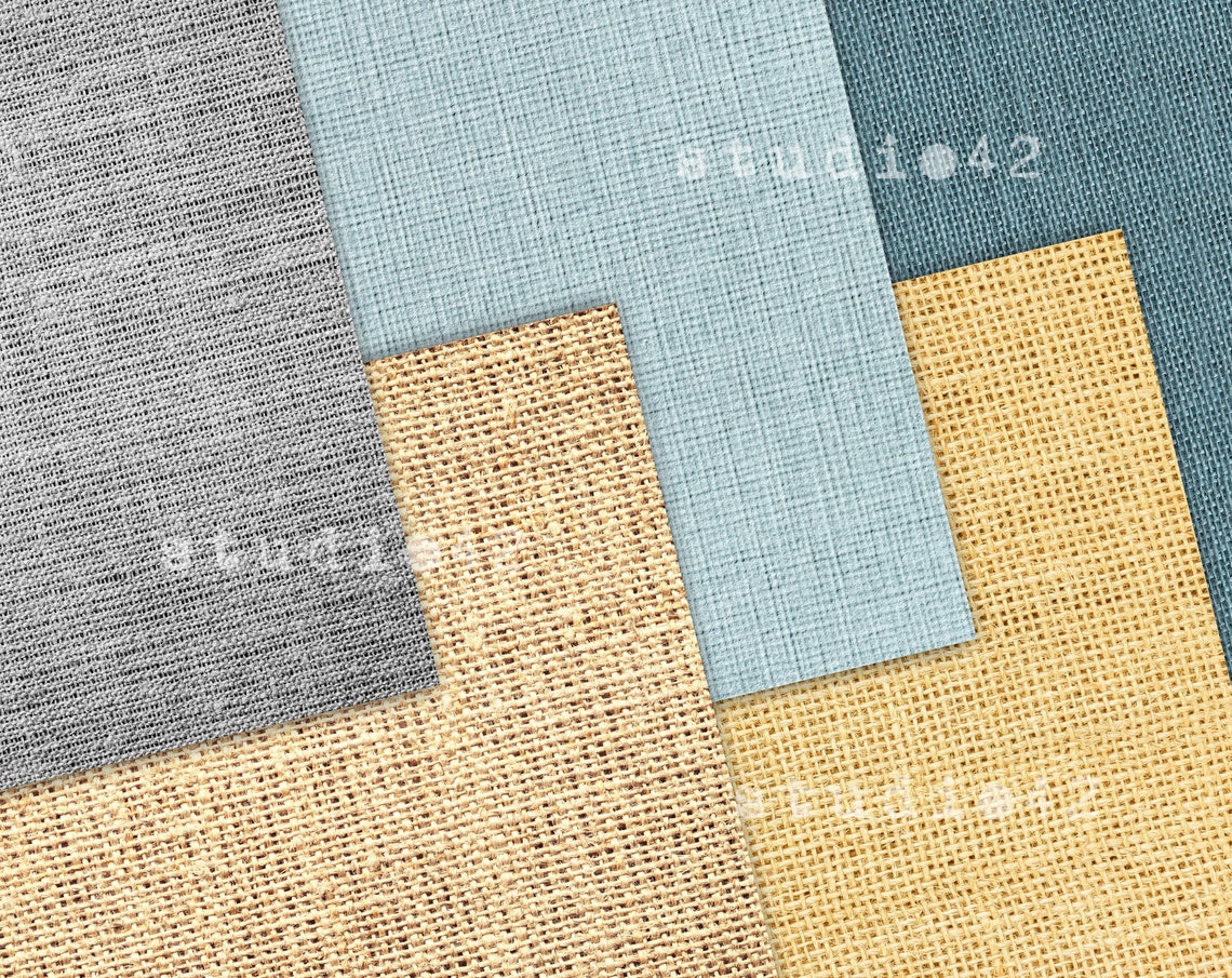 Beach Textures Burlap Background Digital Papers, Linen Texture Paper ...