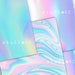 Holographic Digital Paper, Iridescent Texture, Rainbow Paper, Pastel ...