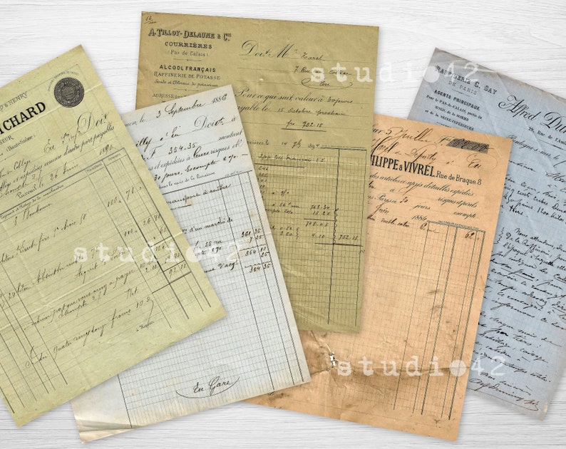 Printable Ledger Paper, Ledger Book, Digital Ledger Paper, Digital ...