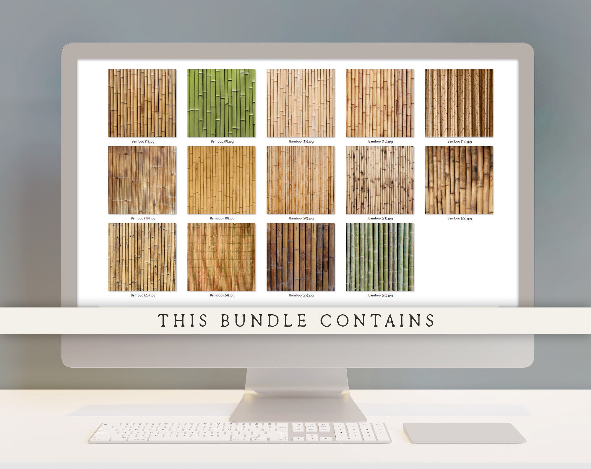 Bamboo Texture Digital Papers, Bamboo Digital Backgrounds, Nature ...