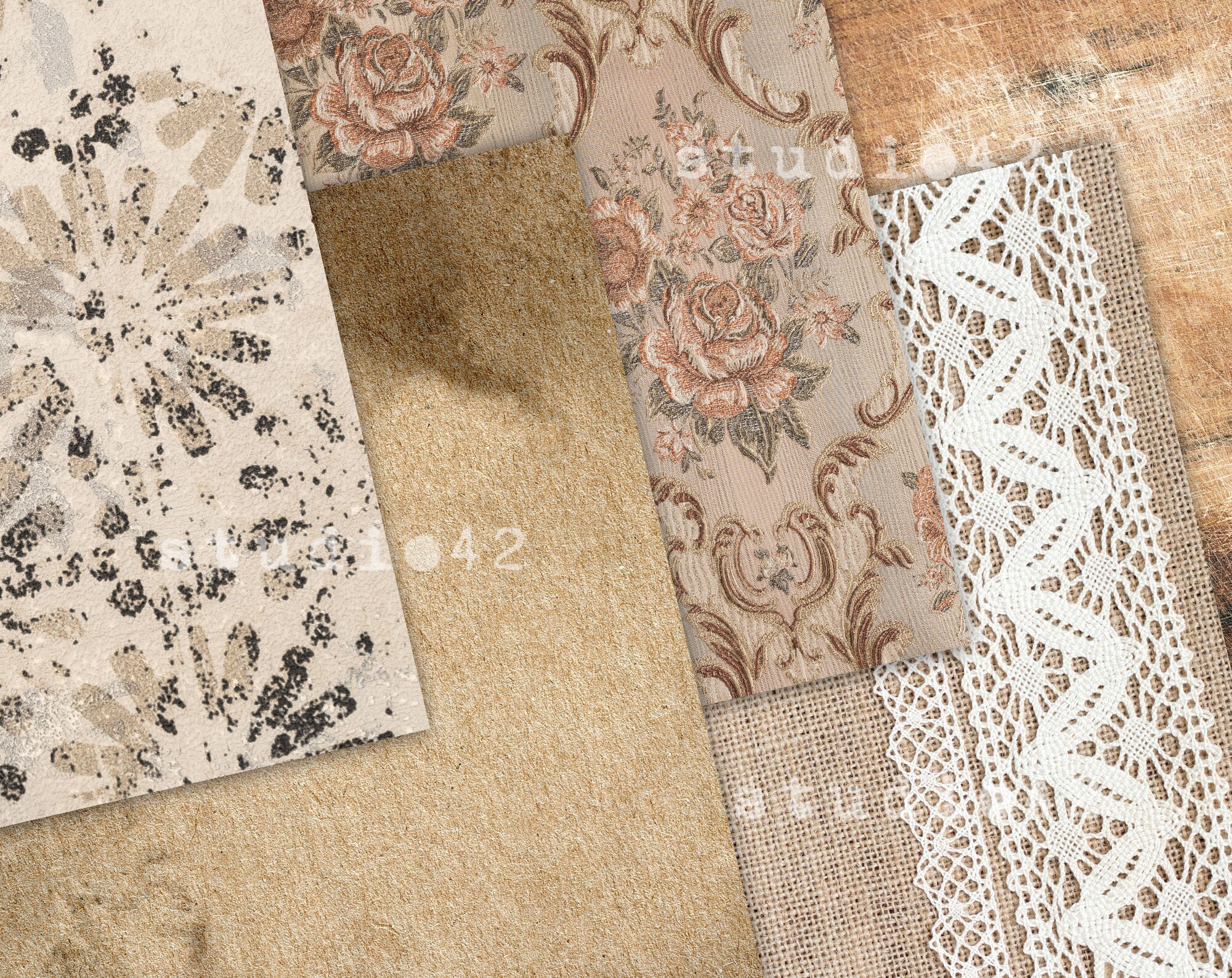 Rustic Wood Digital Paper Rustic Wood Texture Distressed - Etsy