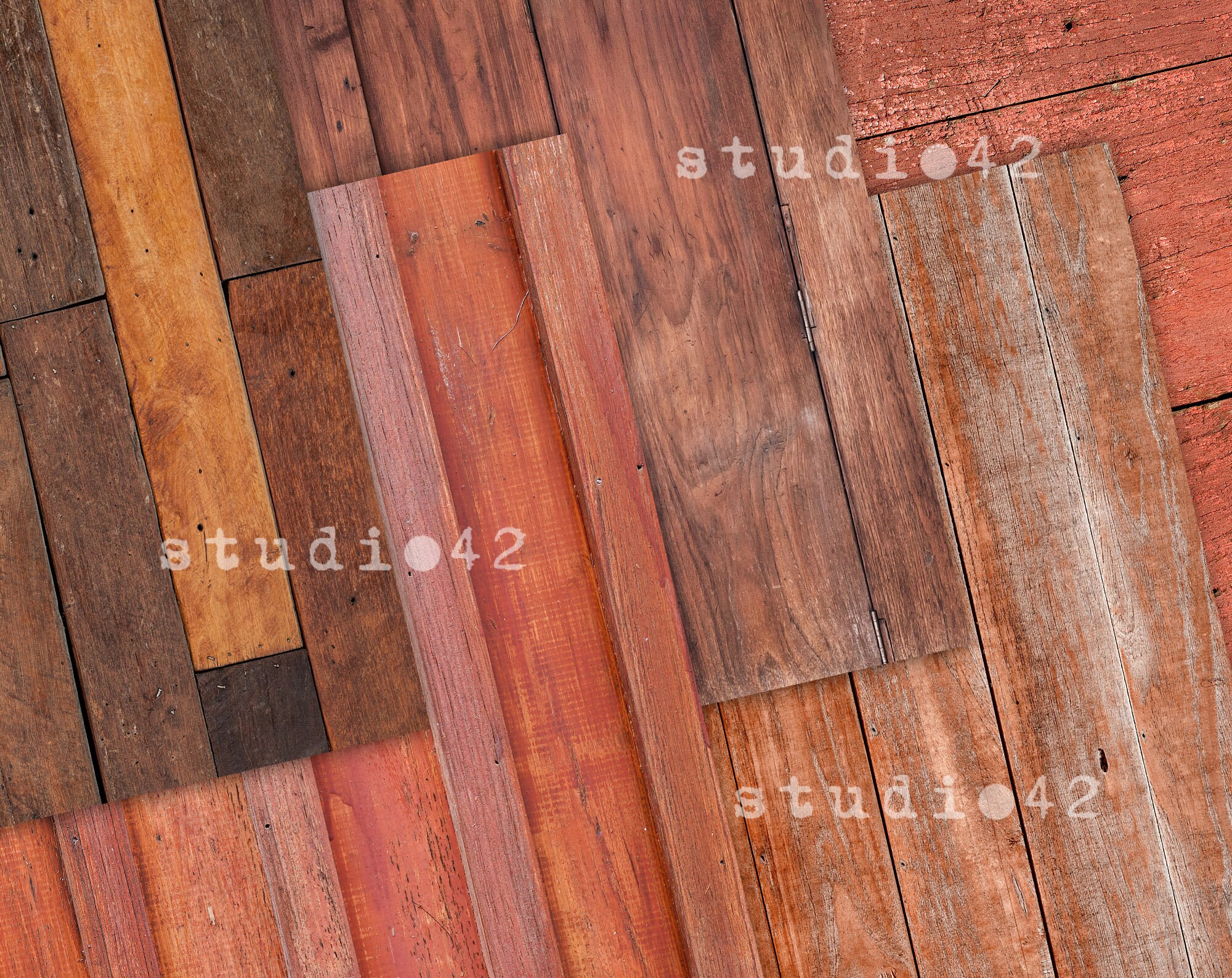 Barn Wood Digital Paper Rustic Barn Wood Print Printable Red - Etsy