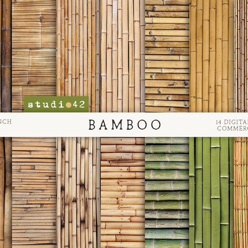 Bamboo and Paper - Etsy